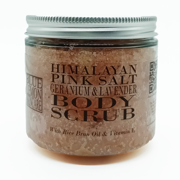 Himalayan Pink Salt Body Scrub – The Blue Lemon